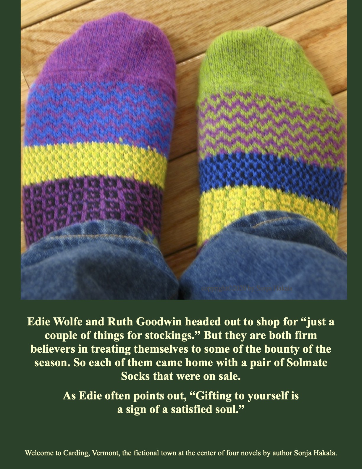 Comfy Feet | Sonja Hakala