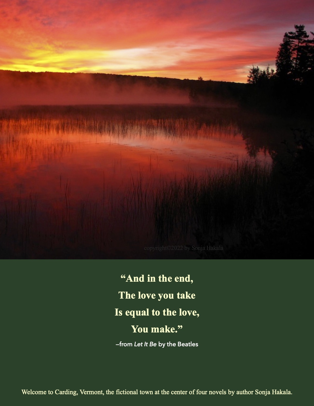 Let It Be | Sonja Hakala